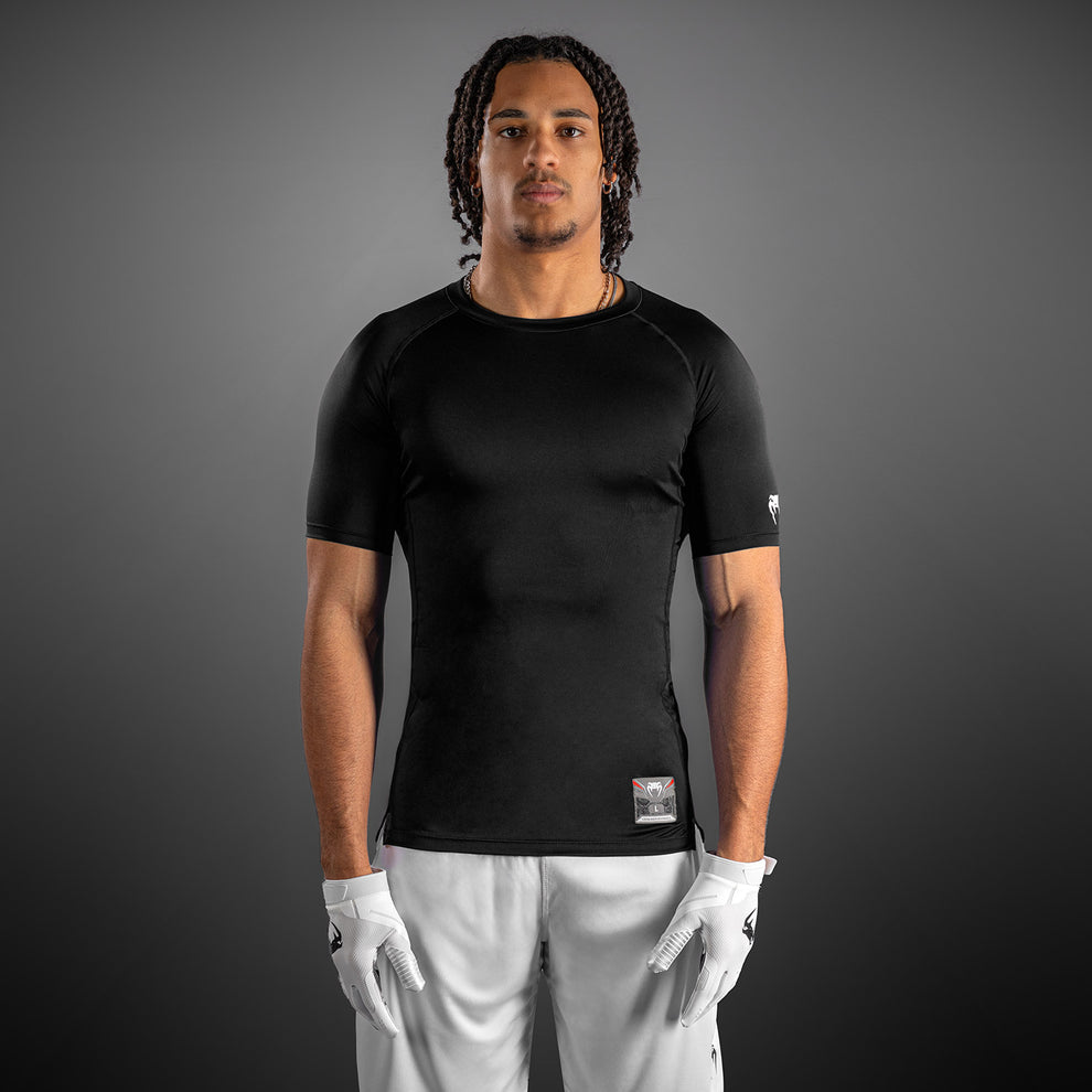 T-shirt de Compression Venum Lineup - Noir/Blanc - Venum France