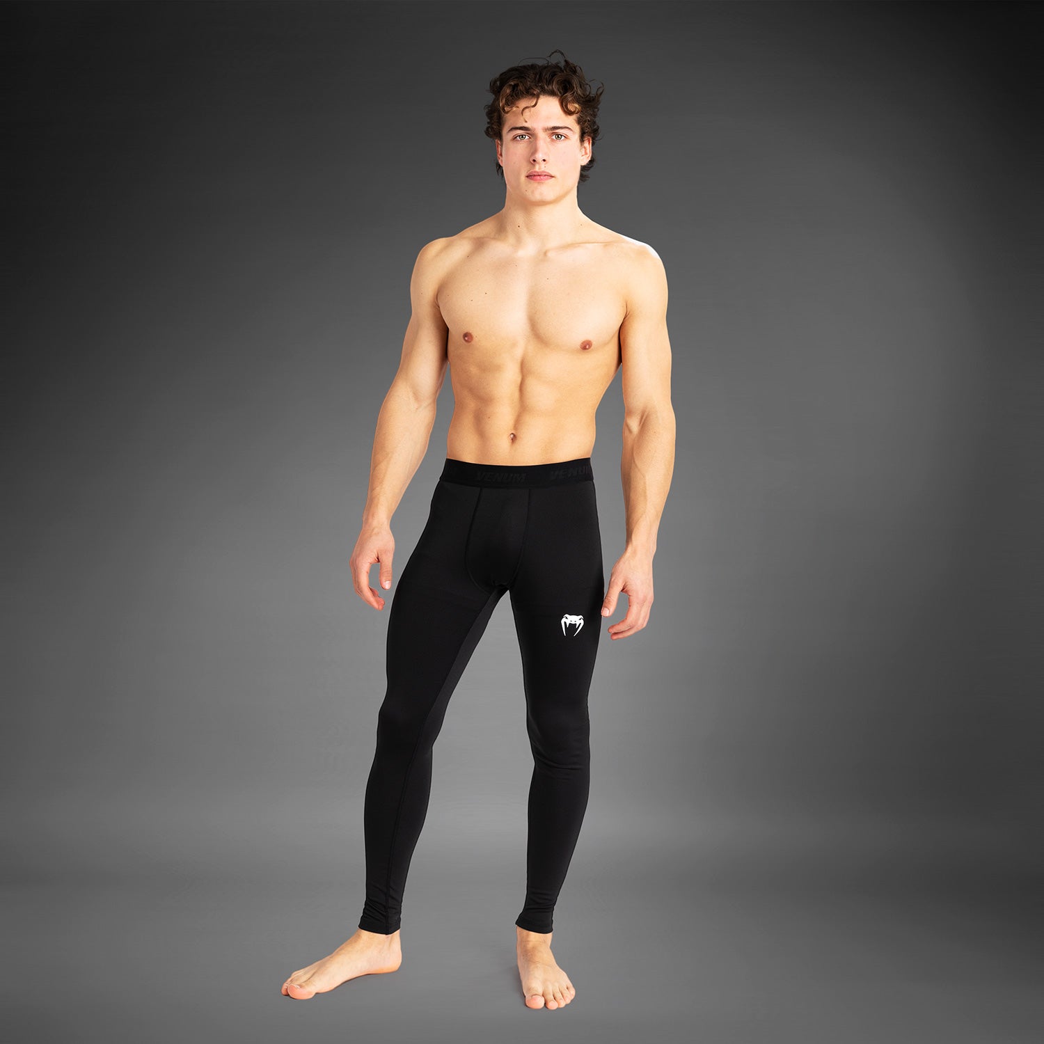 Pantalon de compression pour hommes Venum Contender - Noir/Blanc ...