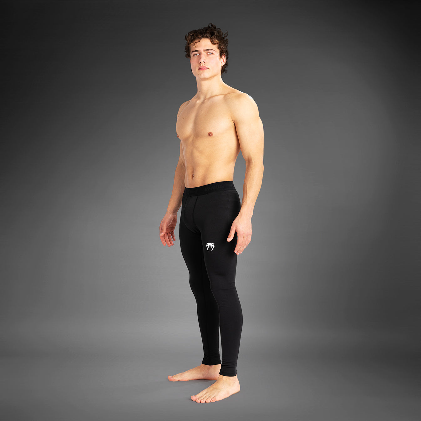 Pantalon de compression pour hommes Venum Contender - Noir/Blanc ...