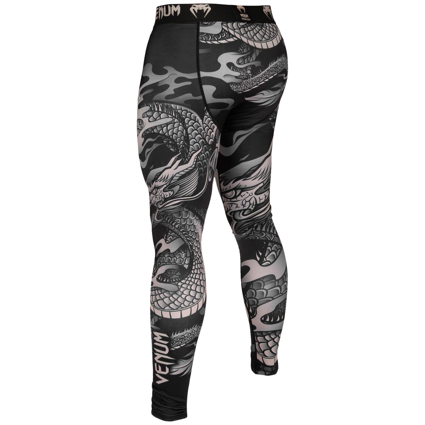 Pantalon de Compression Venum Dragon's Flight - Noir/Sable - Venum France