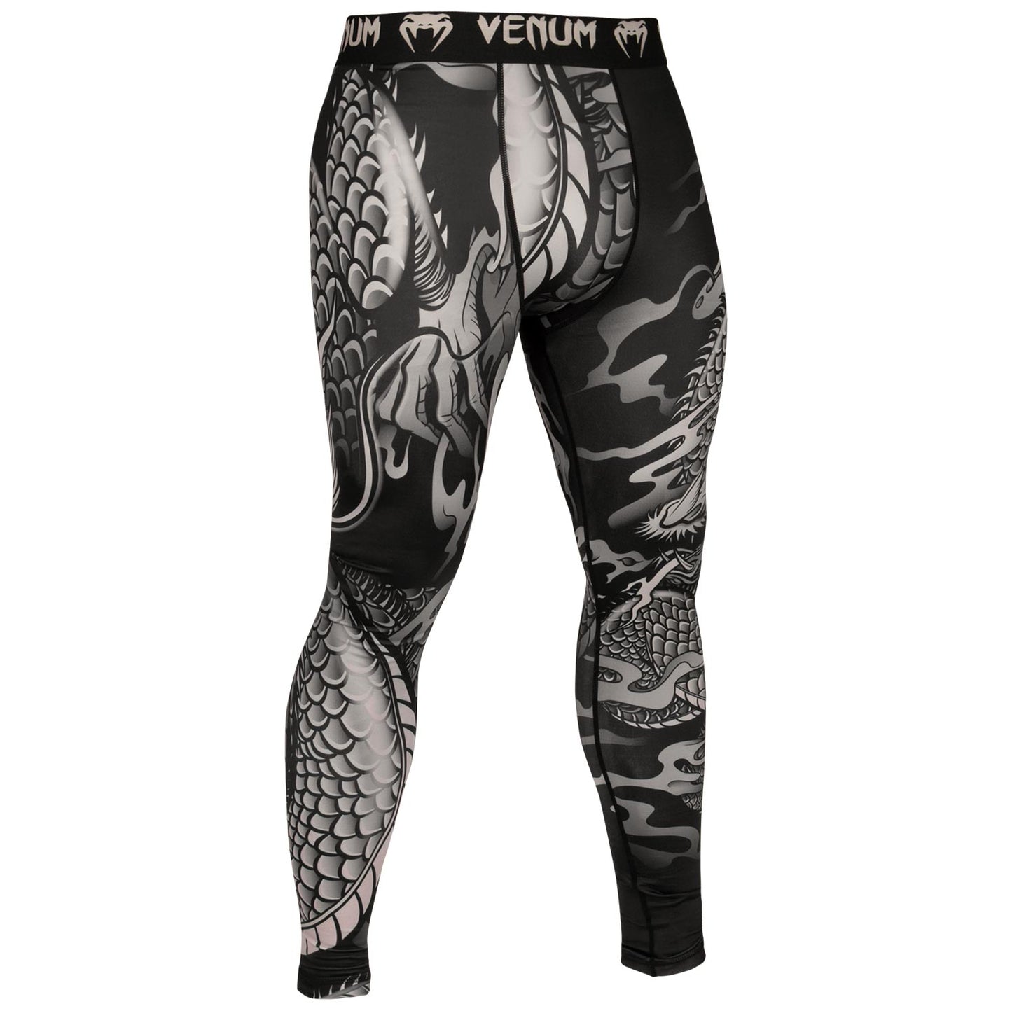 Pantalon de Compression Venum Dragon's Flight - Noir/Sable - Venum France