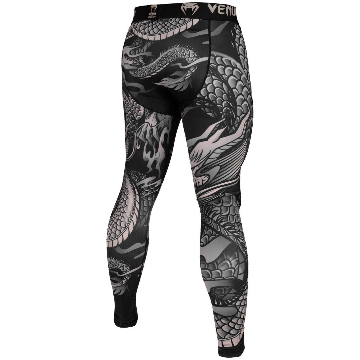 Pantalon de Compression Venum Dragon's Flight - Noir/Sable - Venum France