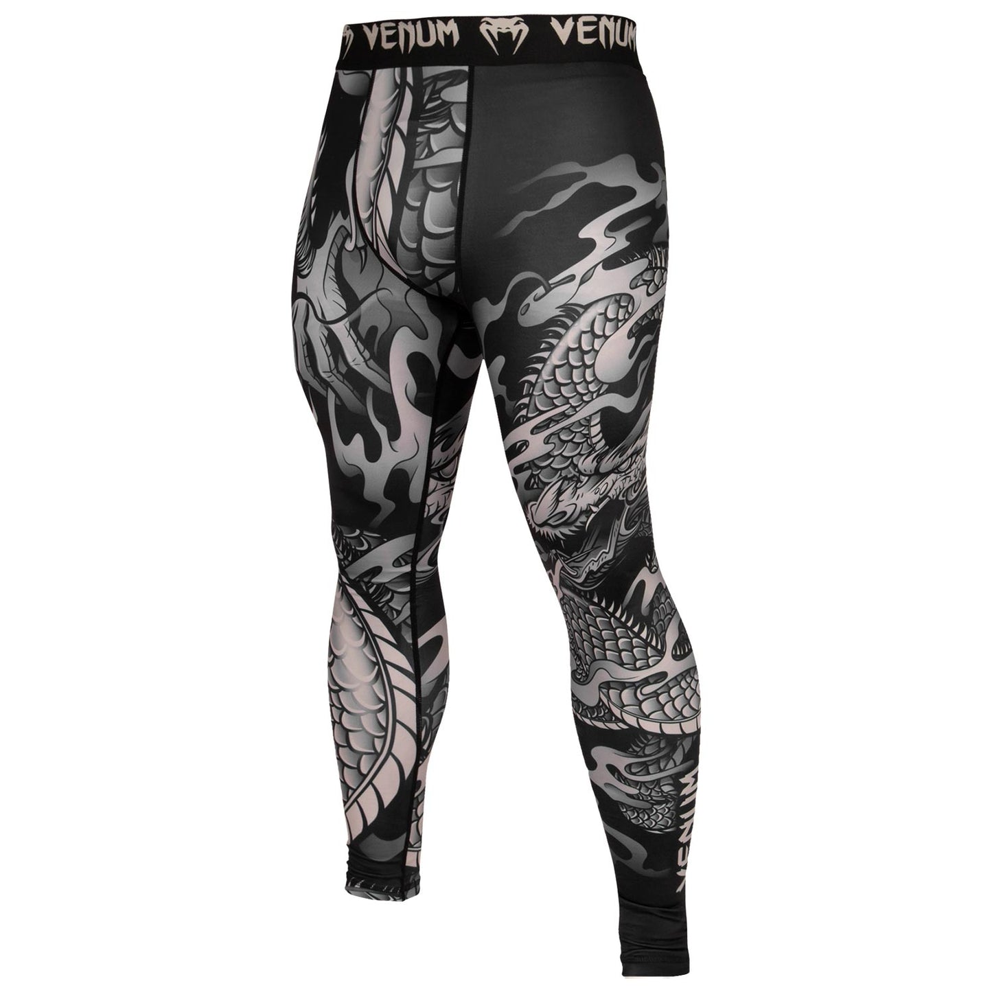 Pantalon de Compression Venum Dragon's Flight - Noir/Sable - Venum France
